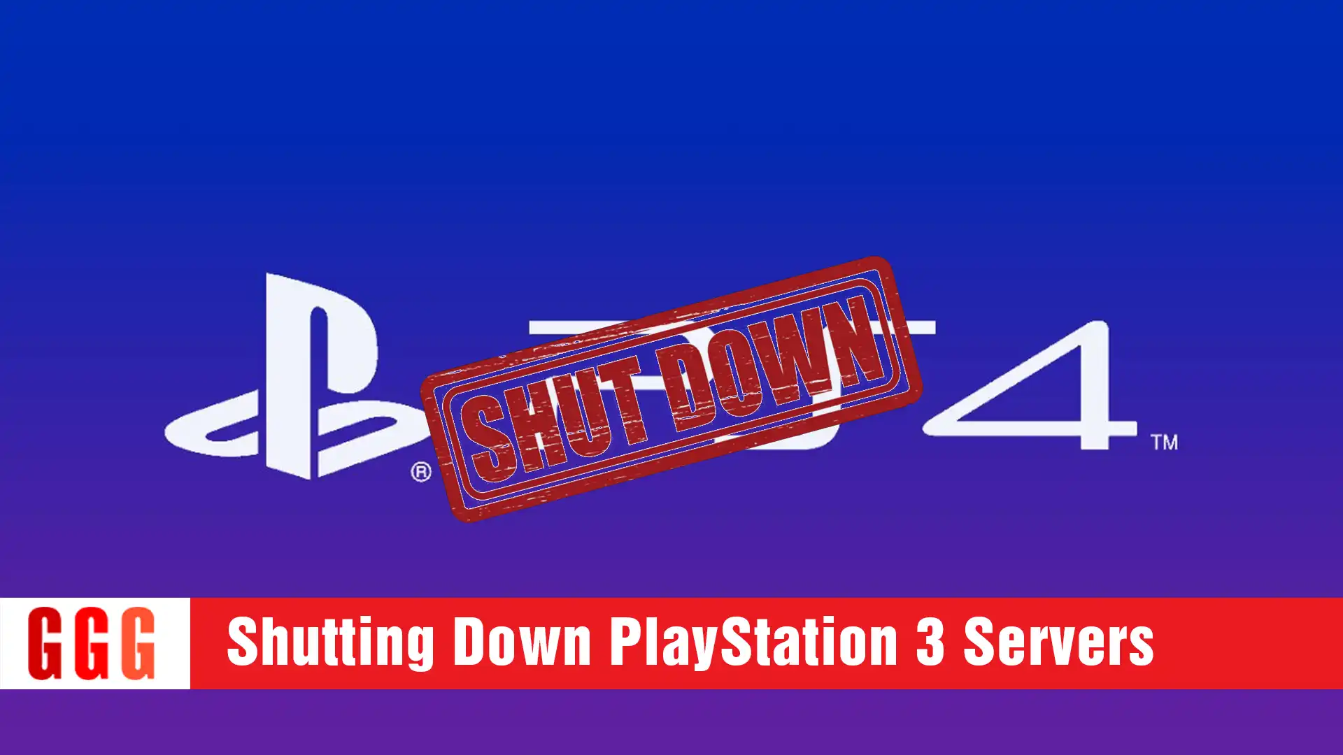 PlayStation 3 Servers Are Shutting Down, The End of an Era🎮