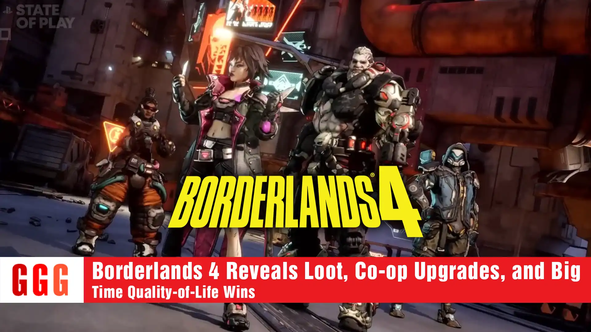 Borderlands 4 Reveals Loot, Co-Op Changes & New Features