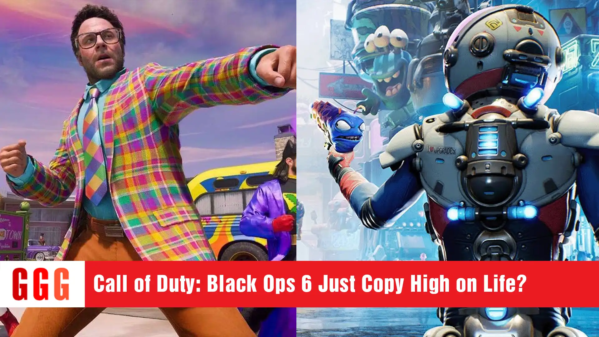 Did Black Ops 6 Just Copy High on Life? Over Weapon Skin