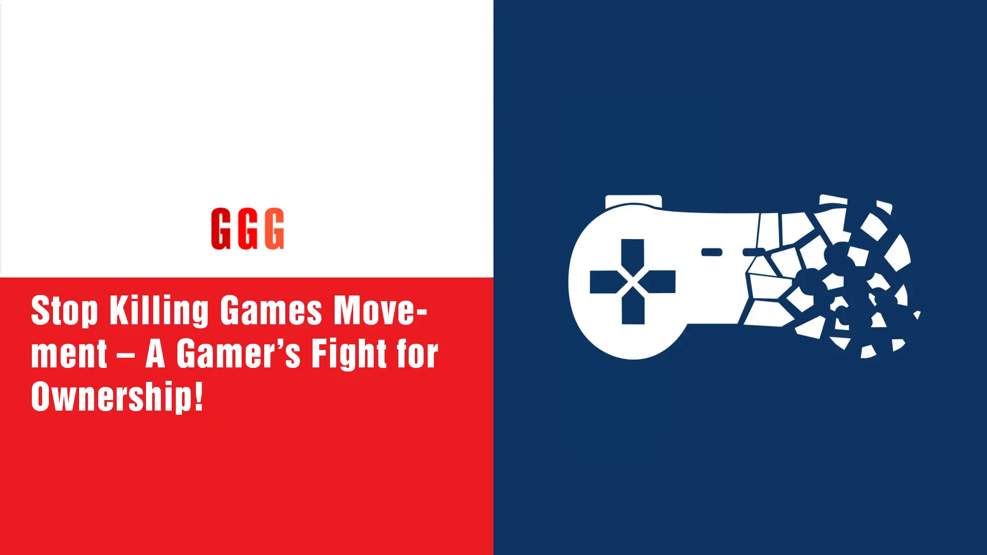 Stop Killing Games: Save Your Games with the ECI