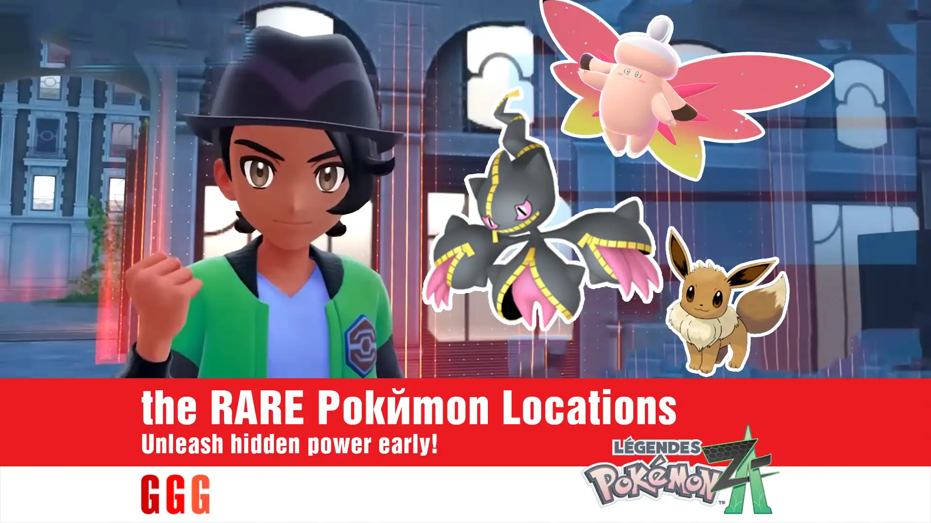 The Pokémon Legends Z-A 10 RARE Pokémon Locations!