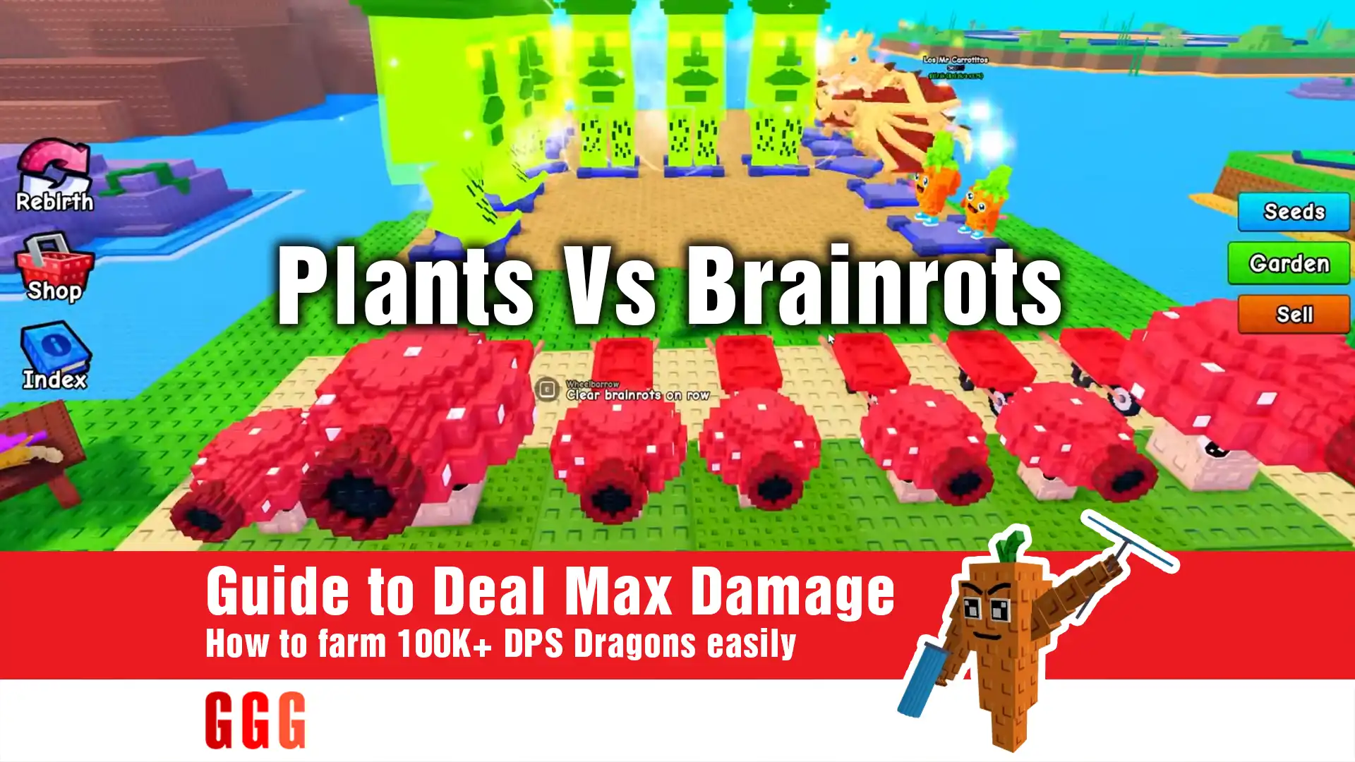 How to Deal Max Damage in Plants Vs Brainrots? Full Guide