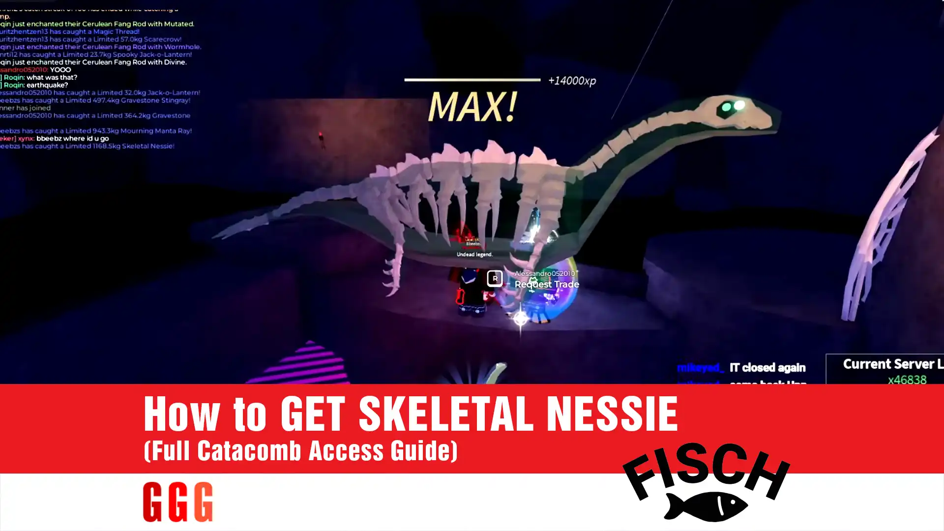 How to GET SKELETAL NESSIE in fisch? Full Guide