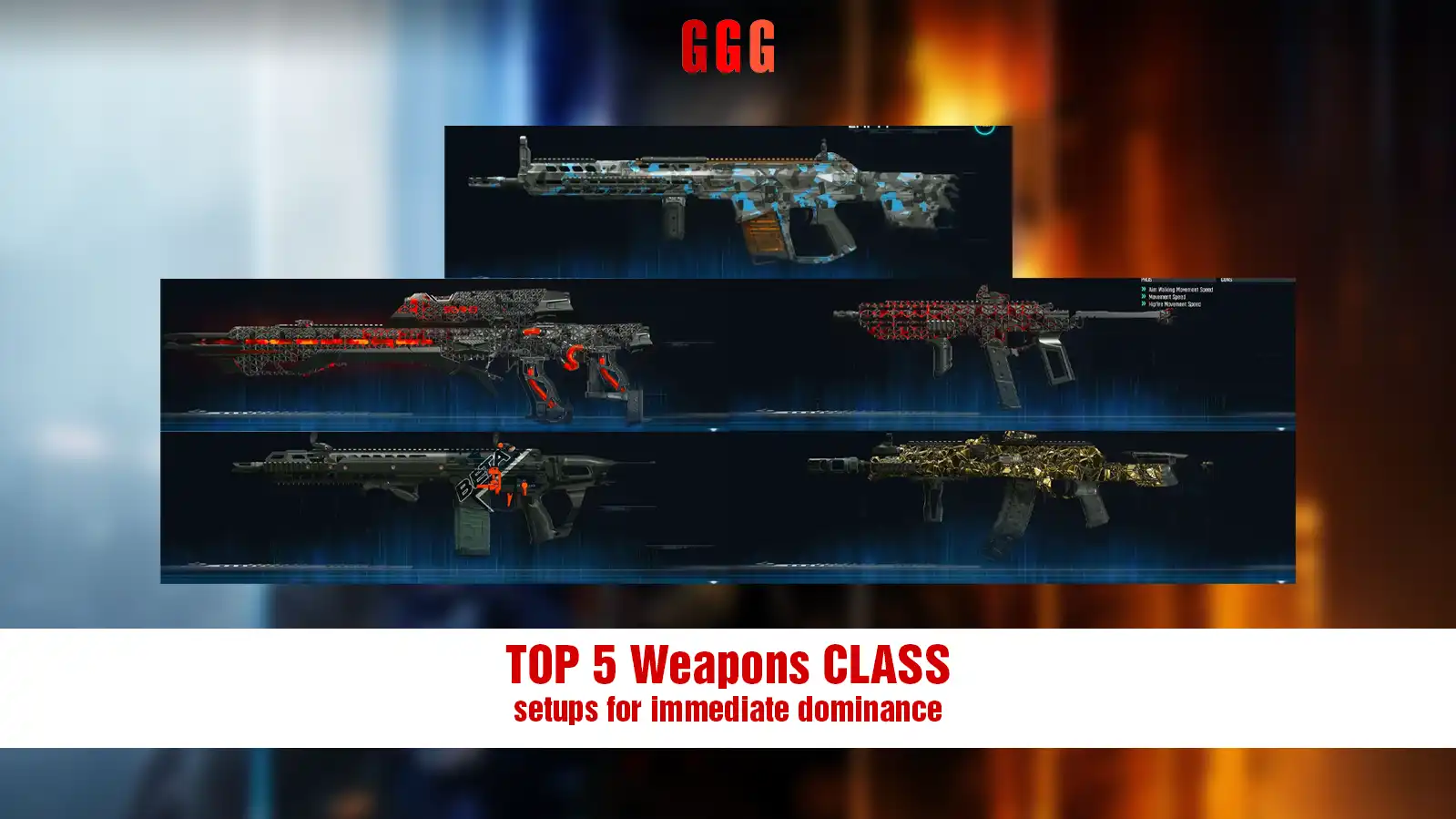 What is the Best Black Ops 7 TOP 5 Weapons CLASS?